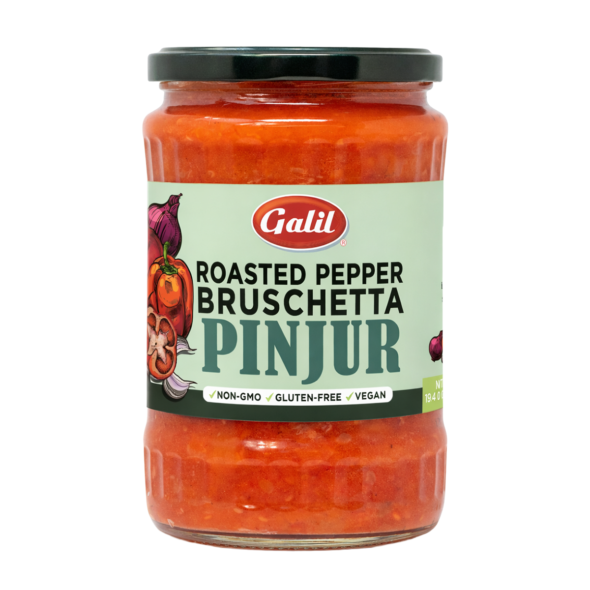 Roasted Pepper Bruschetta, Pinjur, Galil – OurBasket
