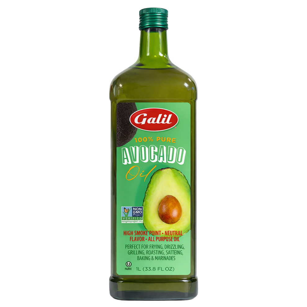 100% Pure Avocado Oil, 1L Glass, Galil – OurBasket